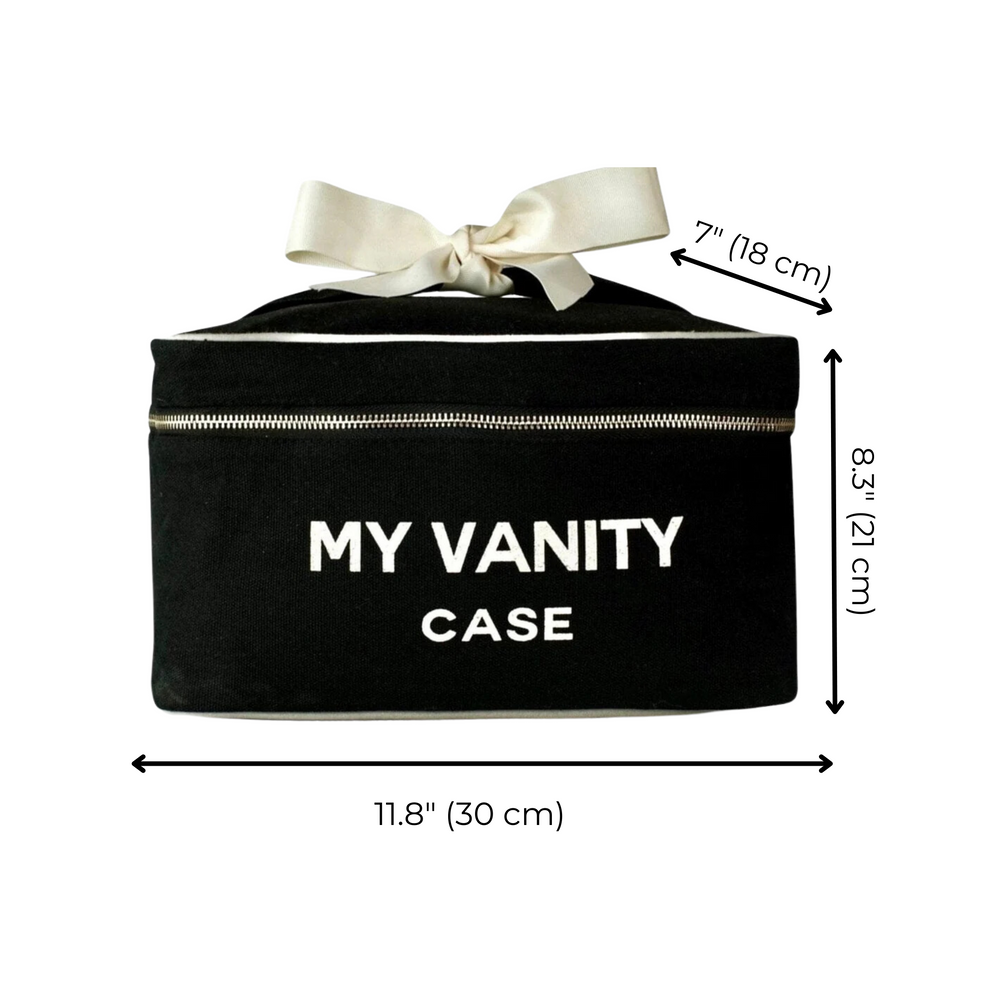 Buy Bag-all Black Large Beauty Makeup Box with Monogram