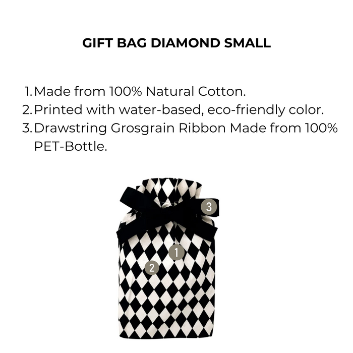 Fabric Pattern Gift Bag- Diamond | Bag-all