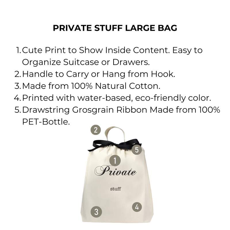 Private Stuff Bag Large | Bag-all