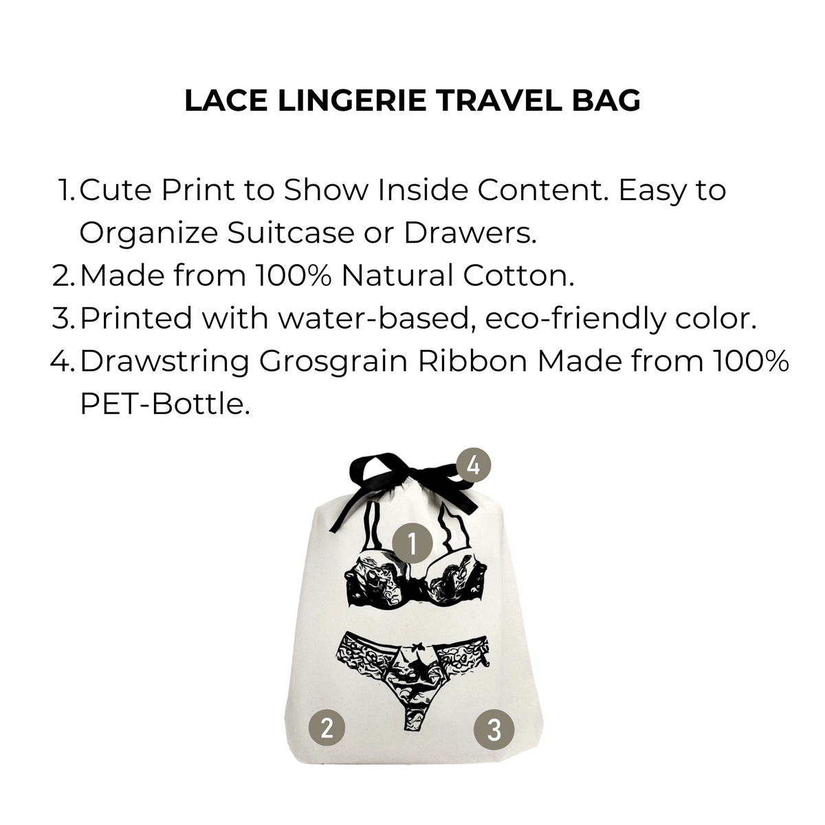 Lace Lingerie Bags: A Chic Way to Keep Your Lingerie Safe