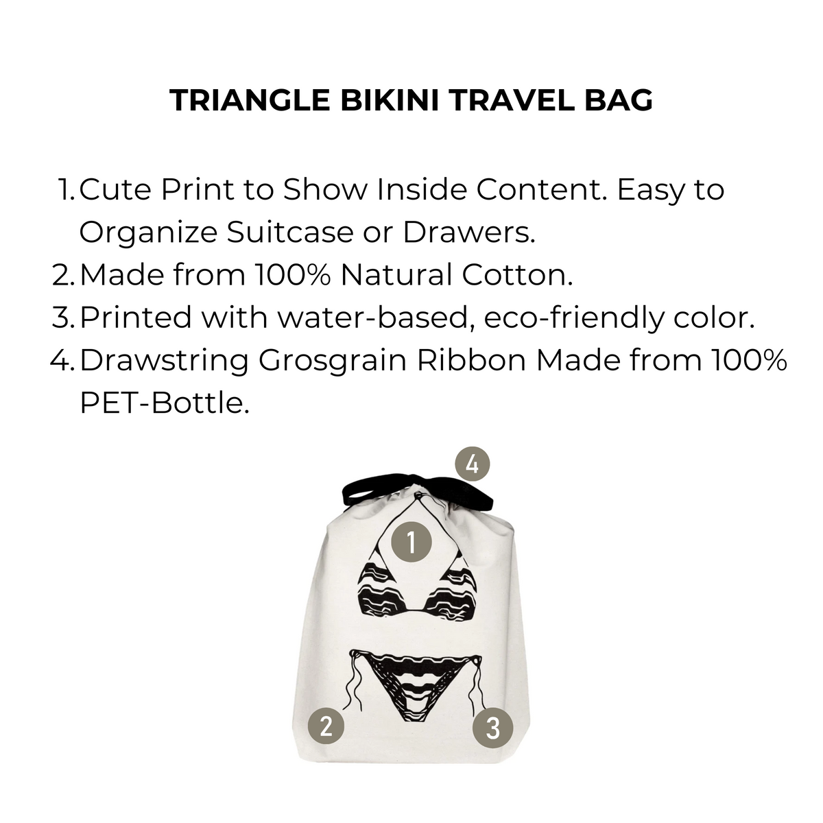 Triangle Bikini Bag | Bag-all