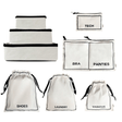 Buy BA Packing Organizers and Travel Set, 8-Pack Cream
