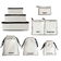 Buy BA Packing Organizers and Travel Set, 8-Pack Cream